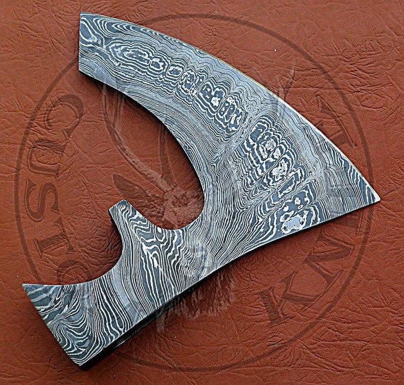DAMASCUS Steel Axe | Etsy