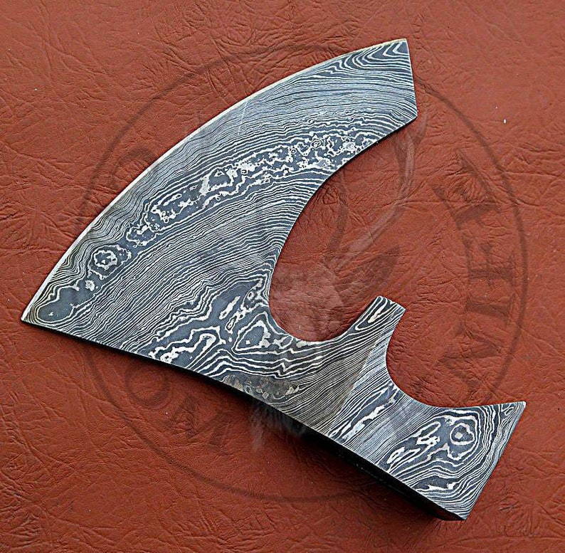 DAMASCUS Steel Axe | Etsy
