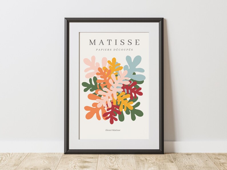 Henri Matisse Exhibition Poster, Matisse Wall Art, Printable Wall Art ...