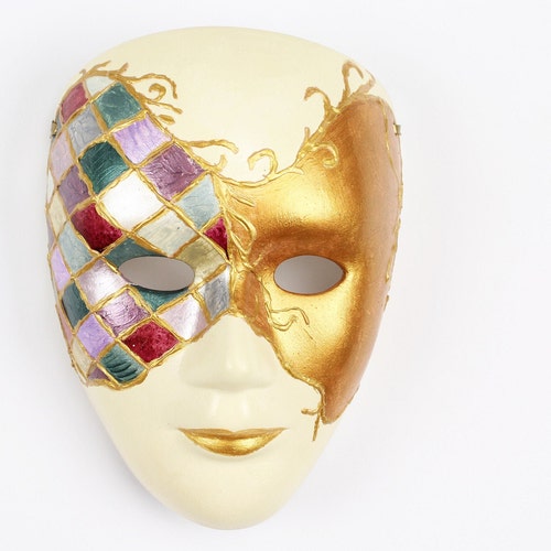 Full Face Decor Mask venetian Princess - Etsy