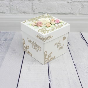 Big Wedding Exploding Box Keepsake Box Gift Box For Wedding | Etsy