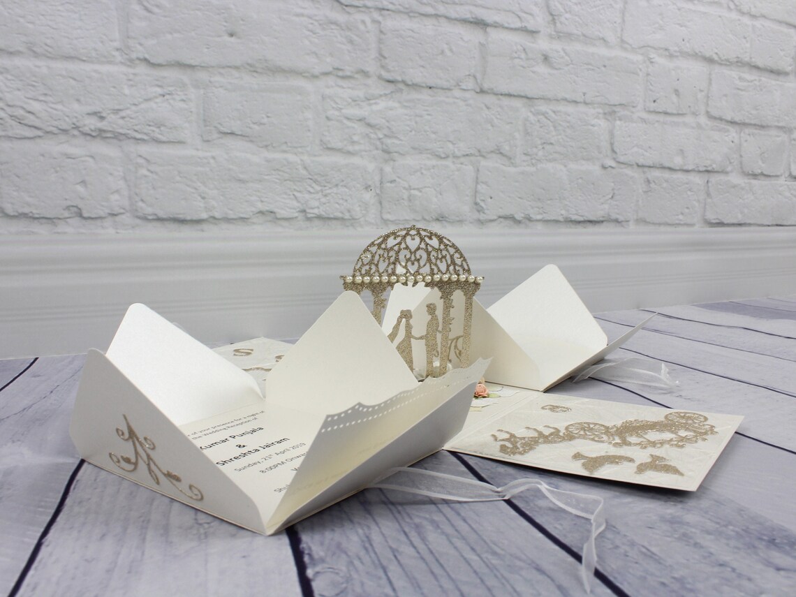 Big Wedding Exploding Box Keepsake Box Gift Box for Wedding - Etsy