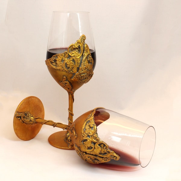 50th Wedding Anniversary Goblets - Etsy