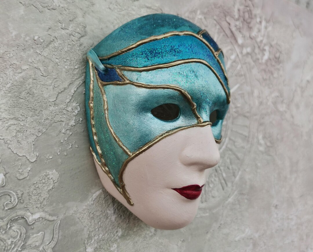 Venetian Wall Mask, Decorative Mardi Gras Carnival Masquerade Mask ...