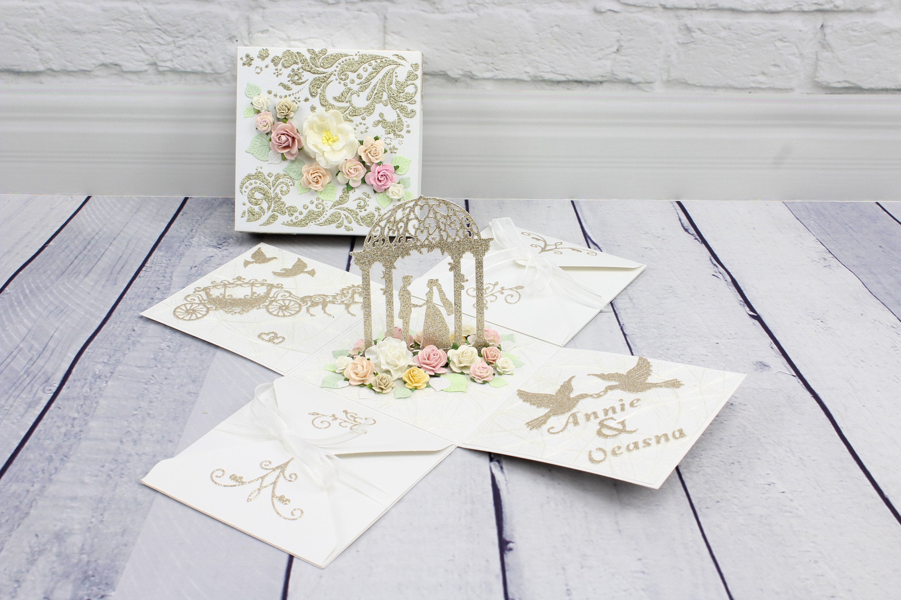 Big Wedding Exploding Box Keepsake Box Gift Box for Wedding - Etsy
