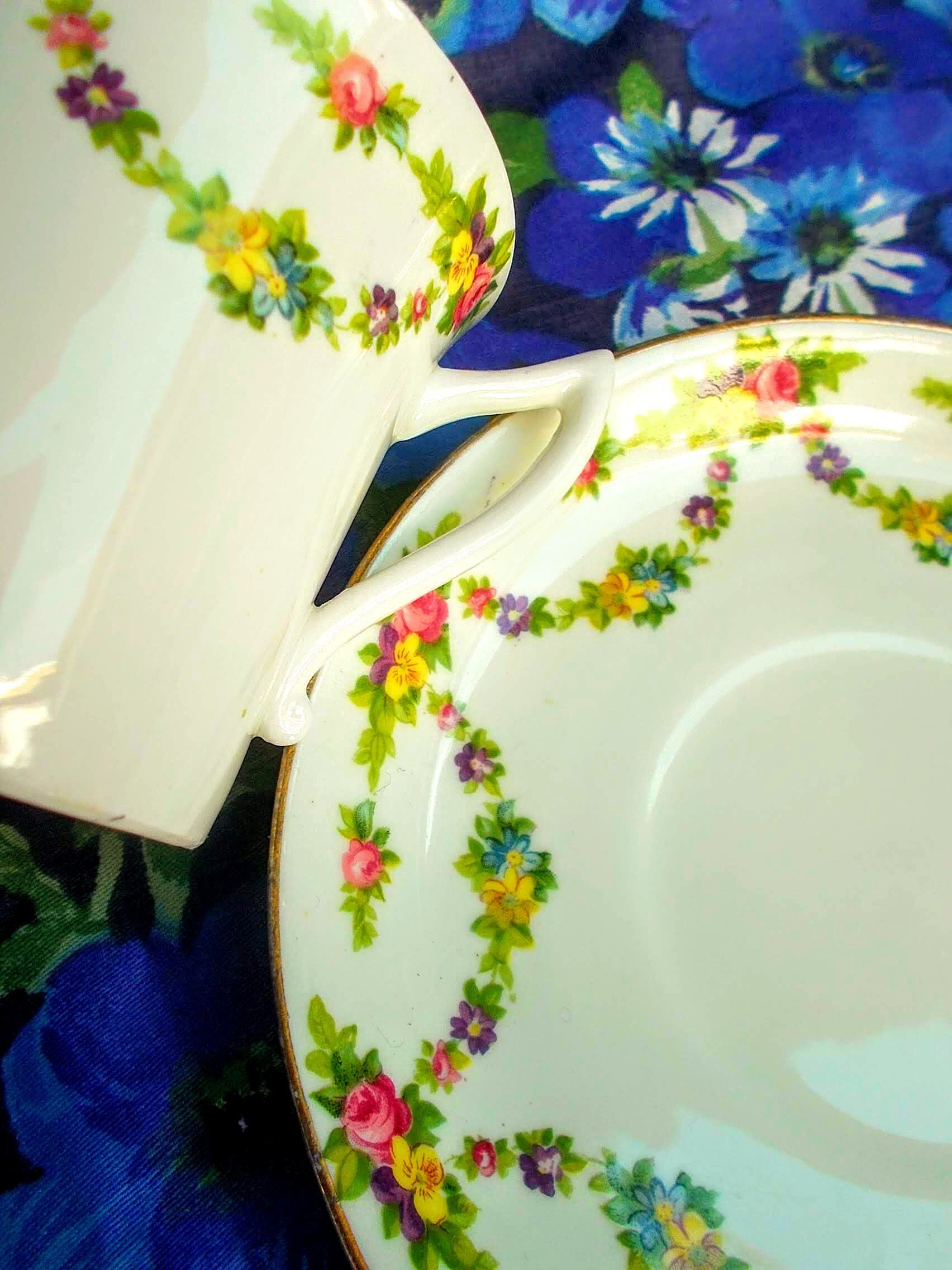 Vintage Phoenix Ware China Cup and Saucer Duo Thomas - Etsy UK