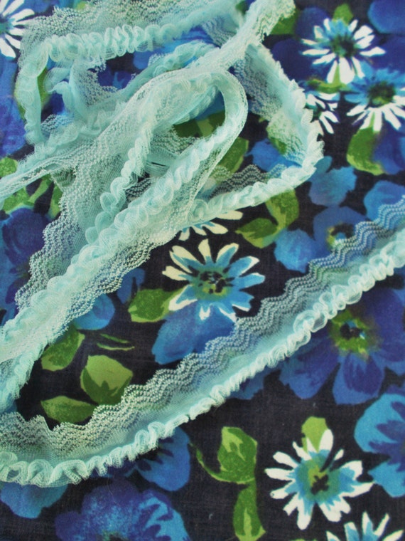 Items similar to Vintage Nylon Ruffle Trimming - 1960's/1970's - Pale ...
