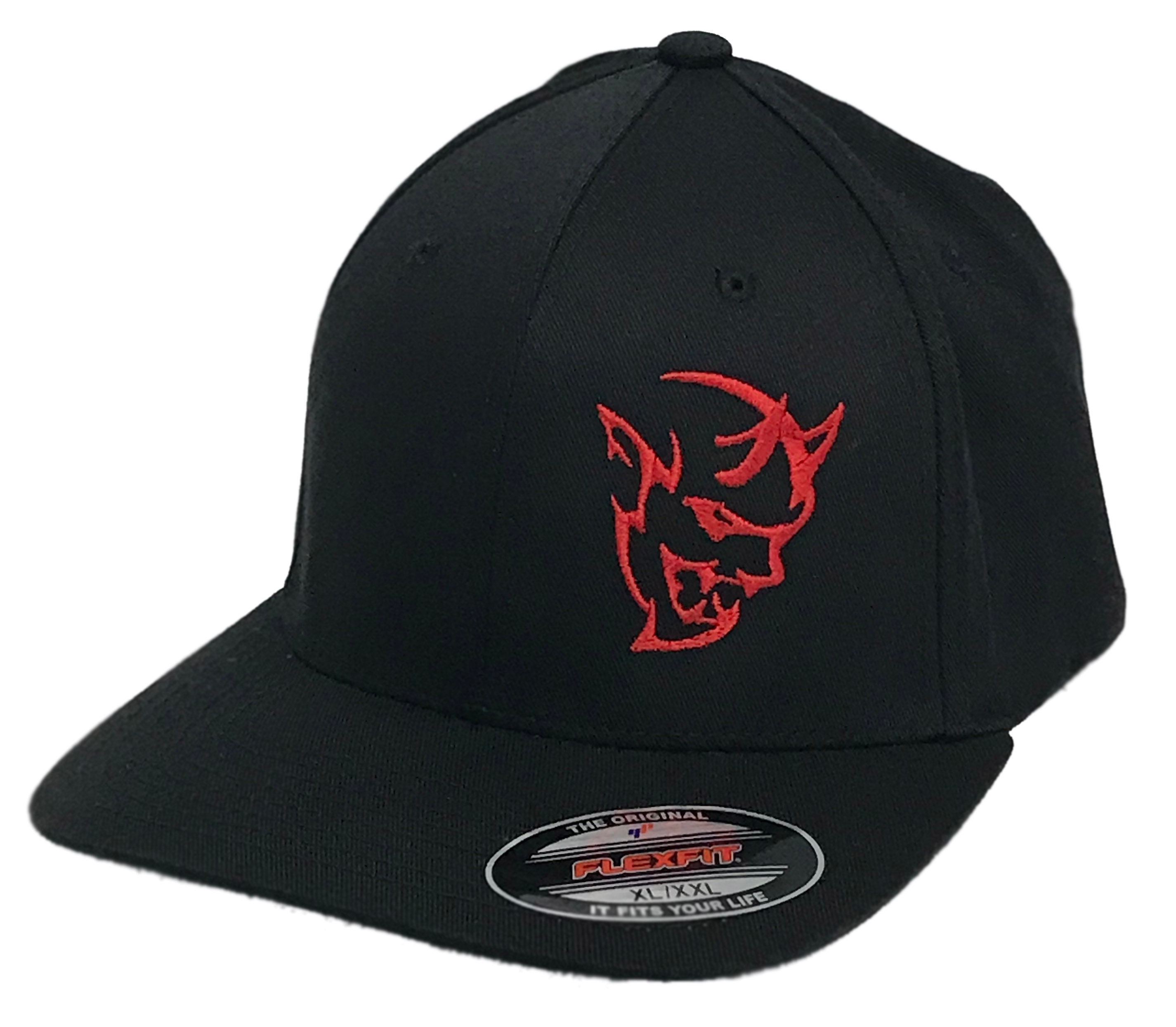 Demon Hat Fitted Flexfit Cap srt | Etsy