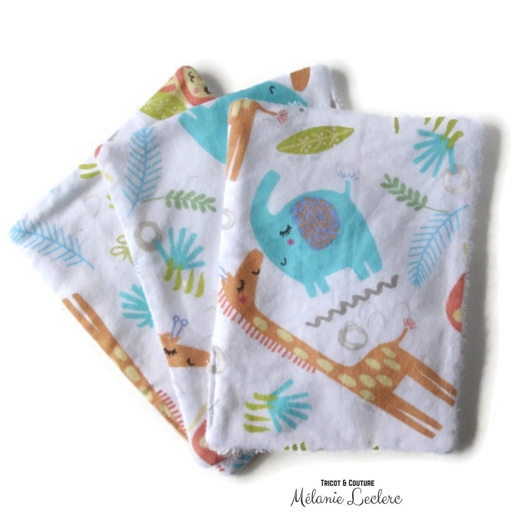 JUNGLE ANIMALS Several Patterns Washable Wipe Soft Baby Wipe - Etsy