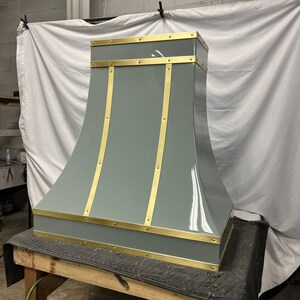 Color Match Painted Range Hoods - Custom Copper Hoods, Inc. - Etsy