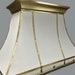 Matte White Range Island Hood, for La Cornue Stainless Steel, Custom ...