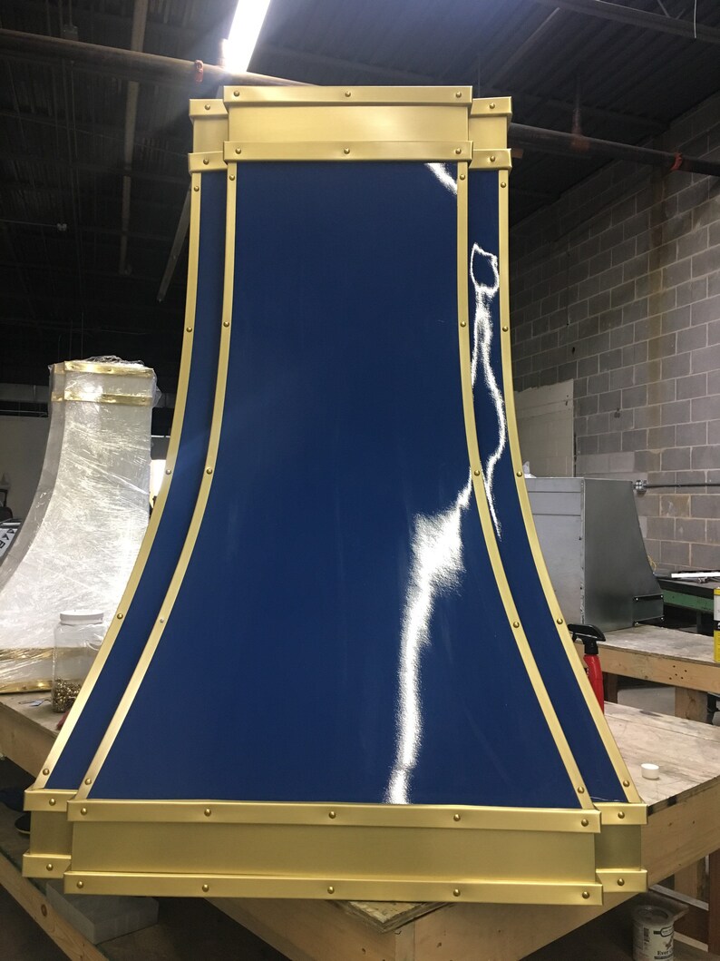 Stainless Steel Range Hood, for La Cornue Stainless Steel, Custom Metal ...