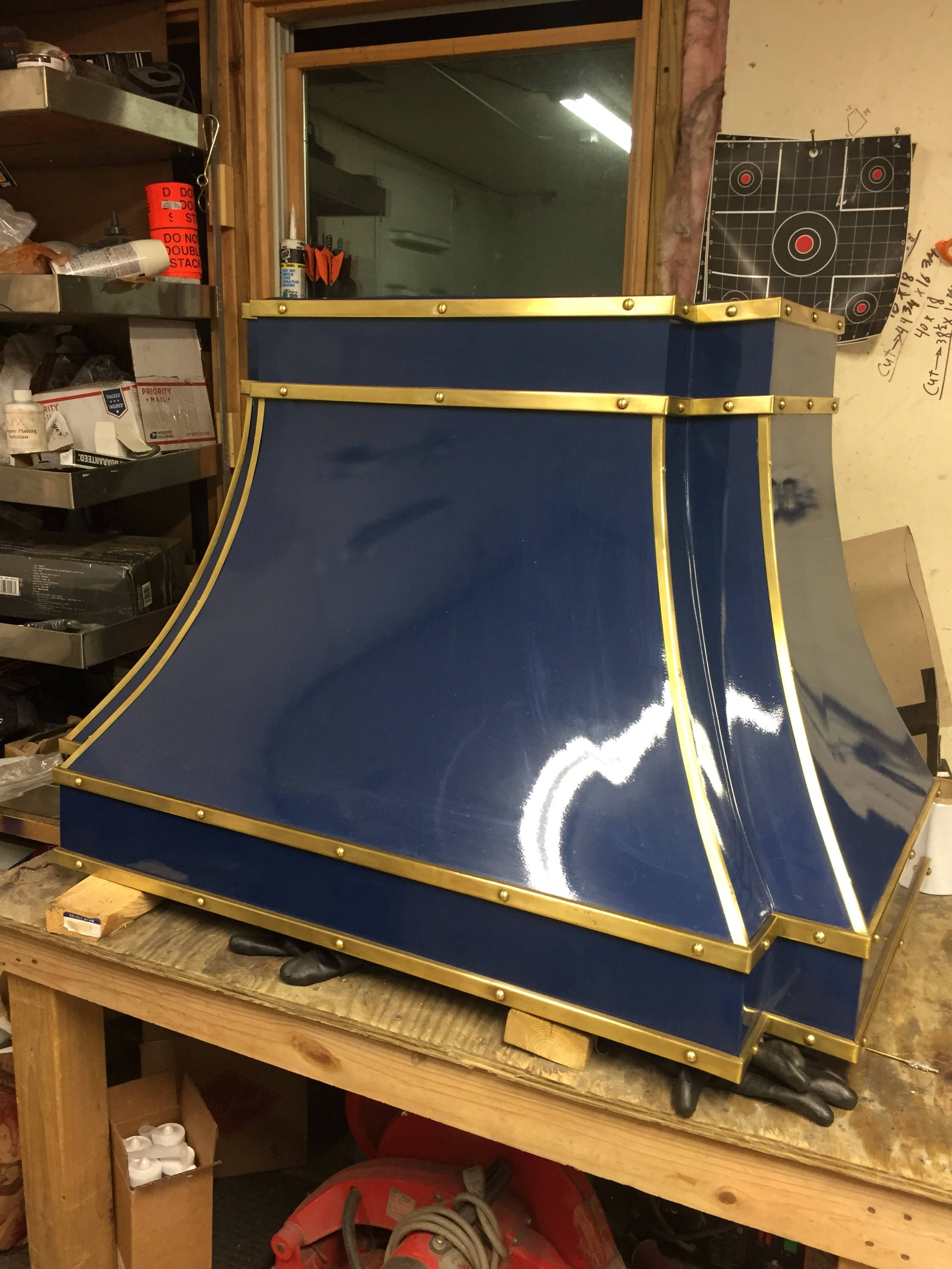 Blue Hoods, Custom Kitchen Hoods, for Cafe Stovetop - Metal Hoods - Etsy