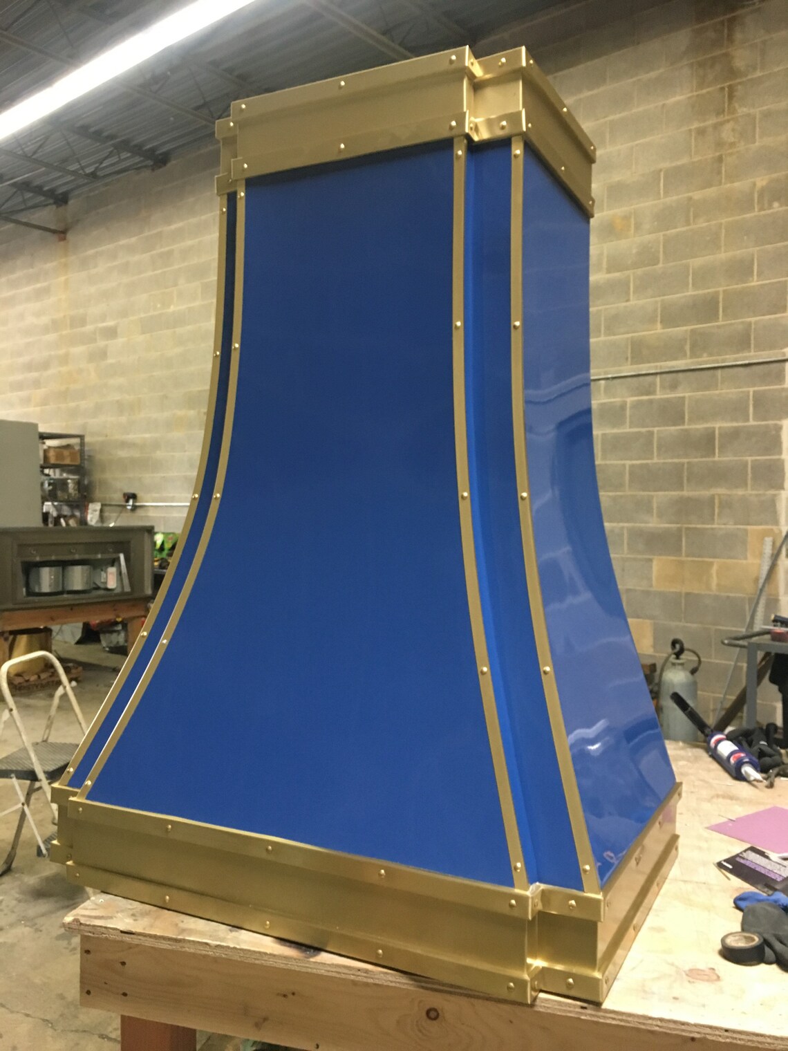 Stainless Steel Range Hood, for La Cornue Stainless Steel, Custom Metal ...