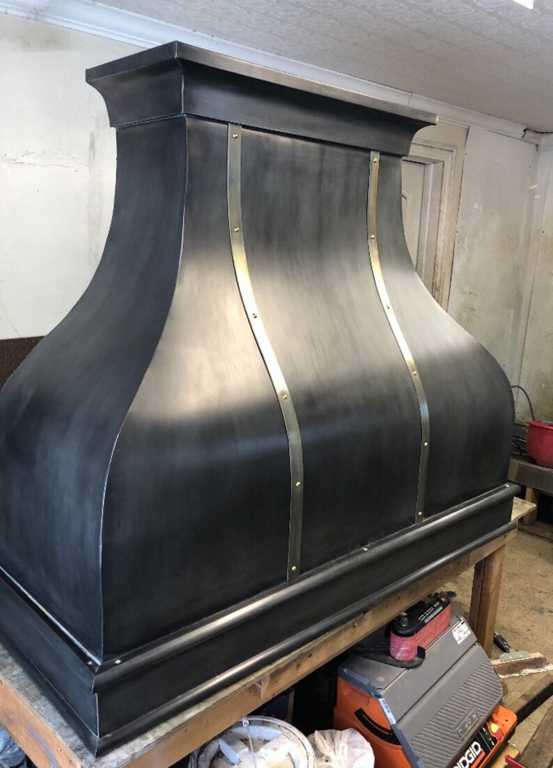 Stainless Steel Range Hood, for La Cornue Stainless Steel, Custom Metal ...