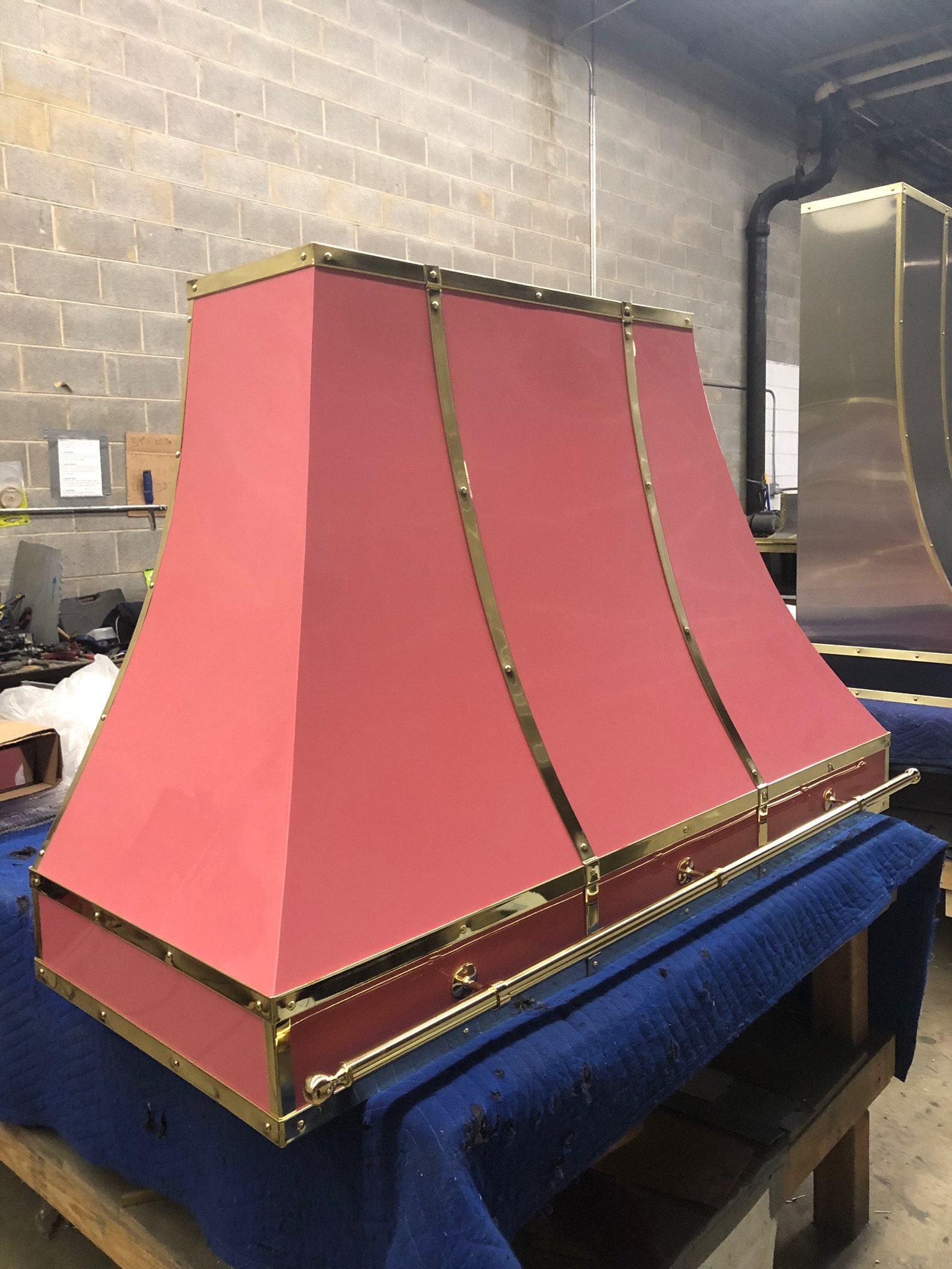 Stainless Steel Range Hood, for La Cornue Stainless Steel, Custom Metal ...