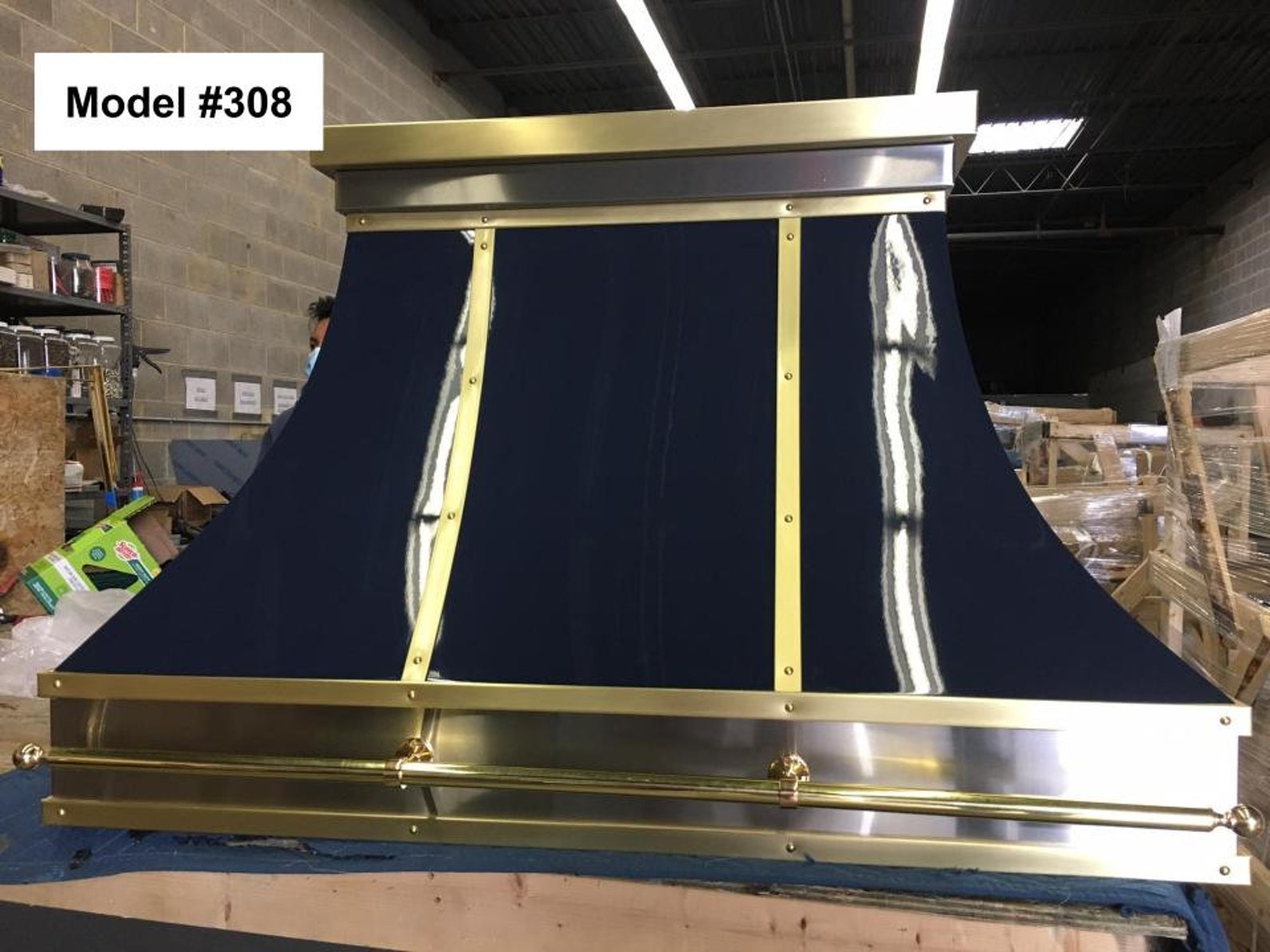 Custom Range Hood, Enamel Painted - Etsy