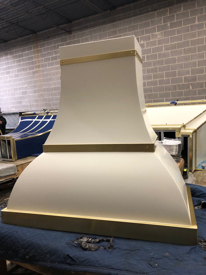 Stainless Steel Range Hood, for La Cornue Stainless Steel, Custom Metal ...