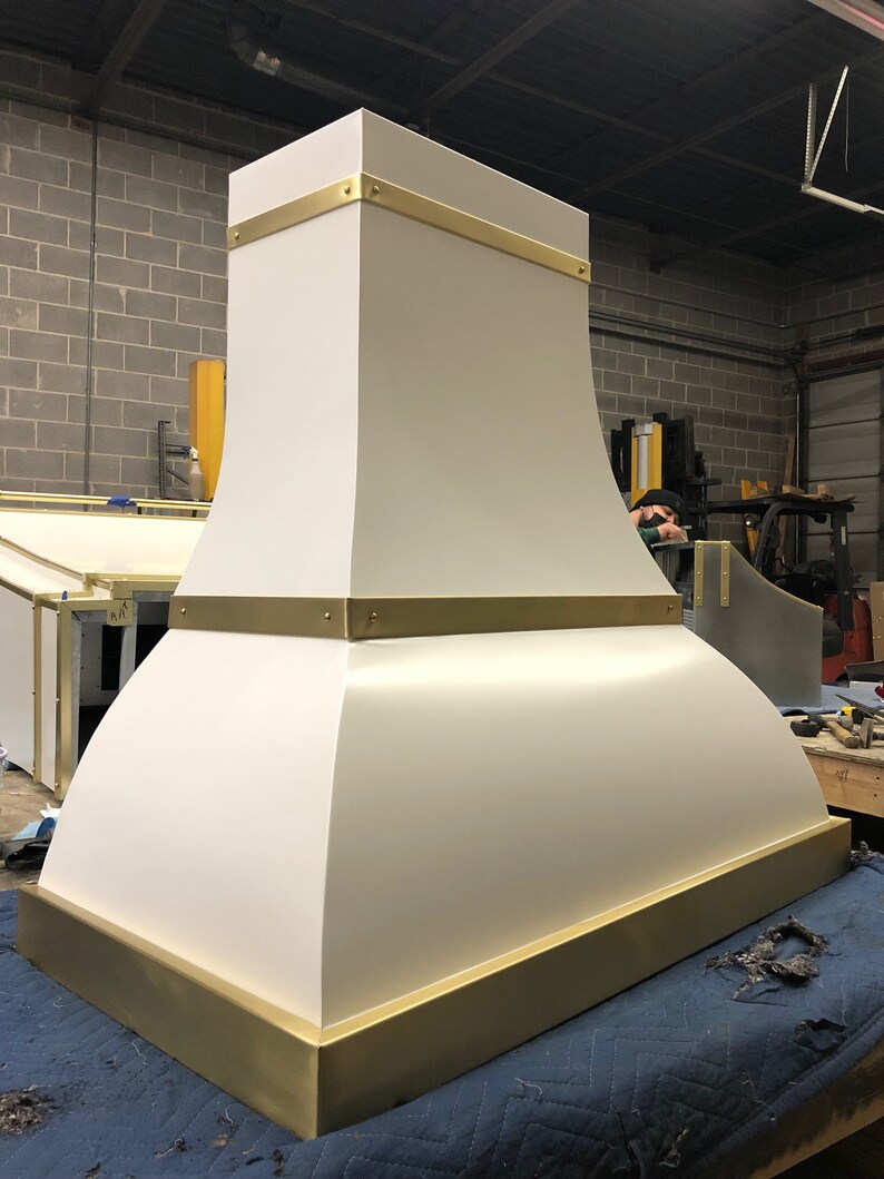 Stainless Steel Range Hood, for La Cornue Stainless Steel, Custom Metal ...