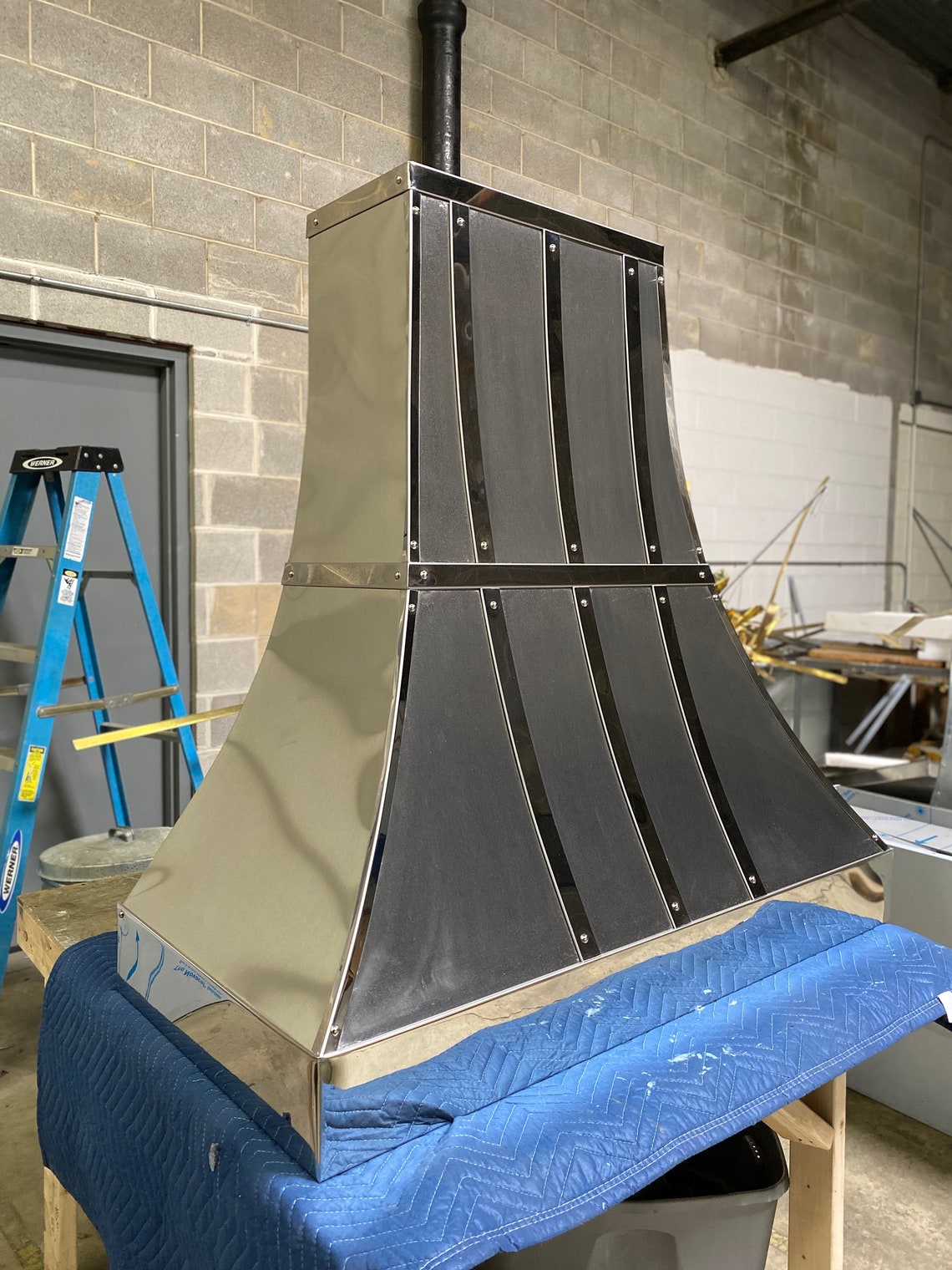 Stainless Steel Range Hood, Custom Metal Hood - Etsy