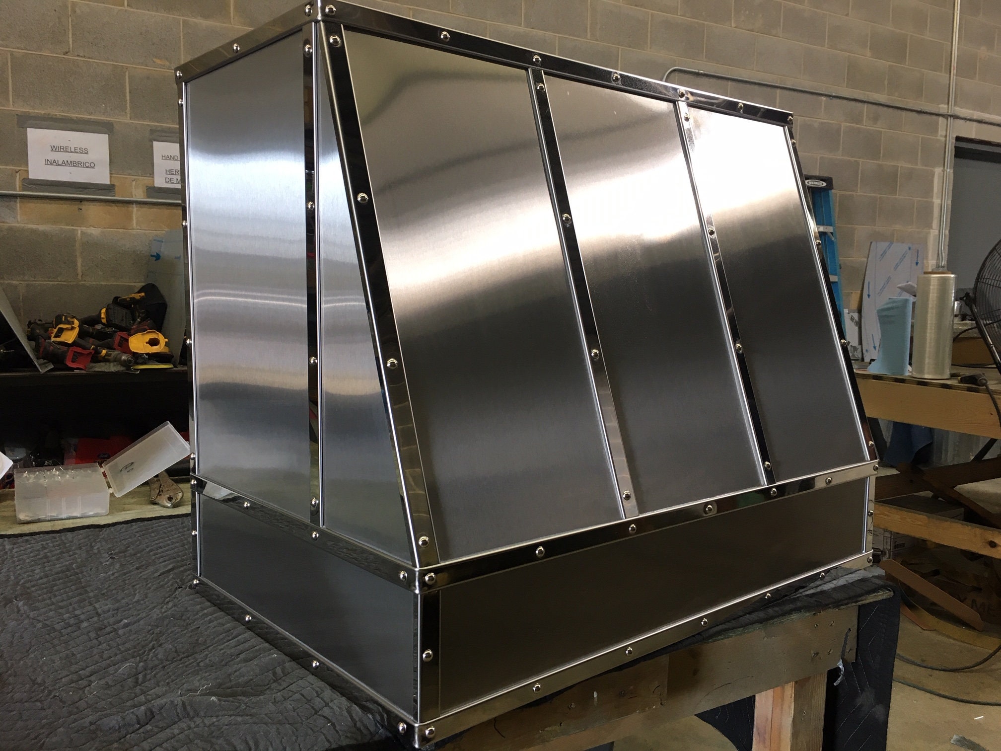 Stainless Steel Hoods, Custom Kitchen Hoods, Metal Hoods - Etsy