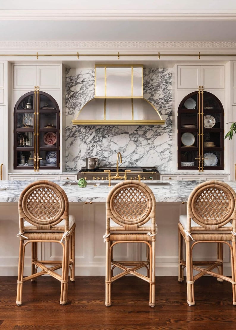 Custom Brass & Stainless Steel Range Hood | Handmade Luxury Kitchen ...