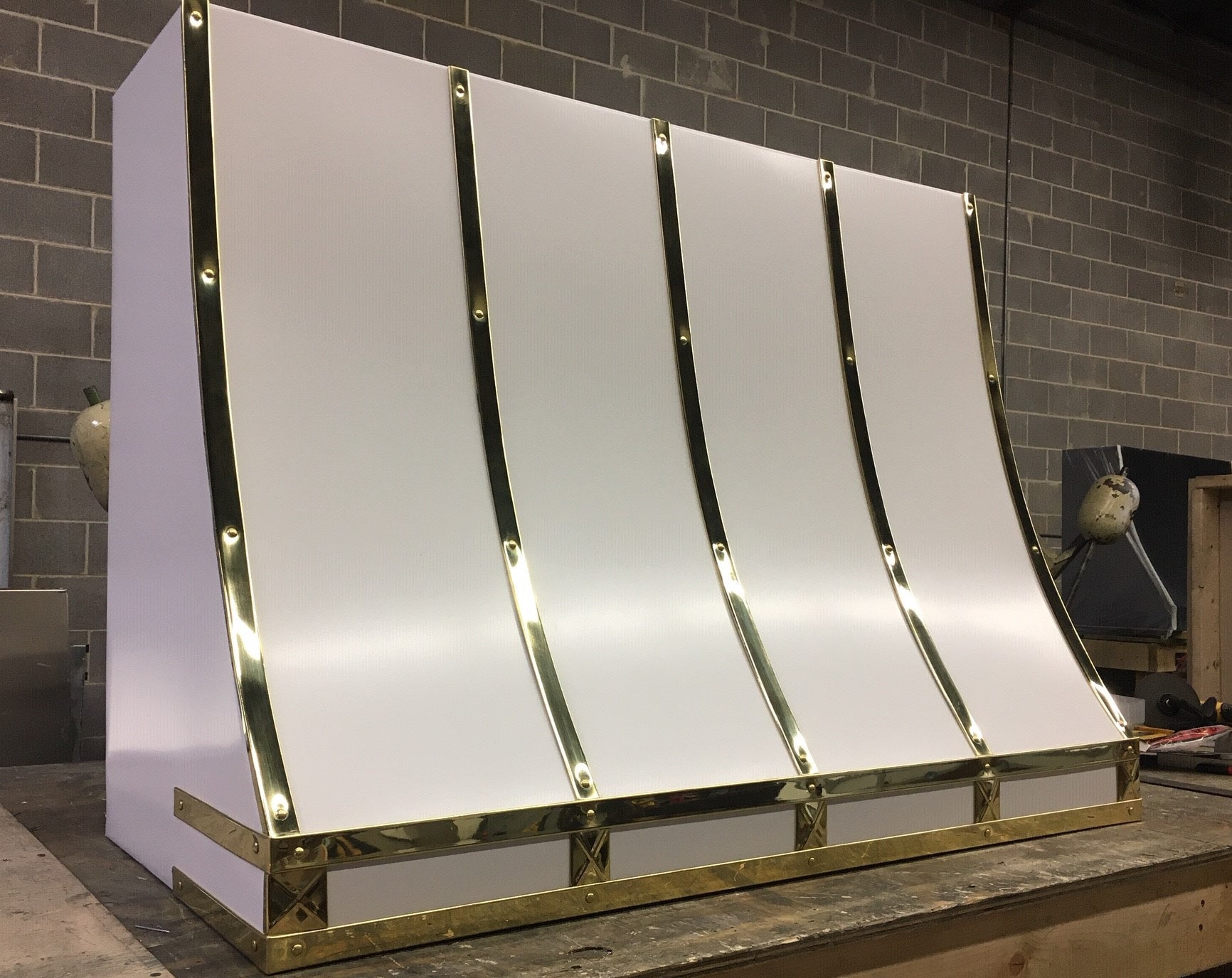 White Hood, Custom Kitchen Hoods, Metal Hood, Range Hood - Etsy