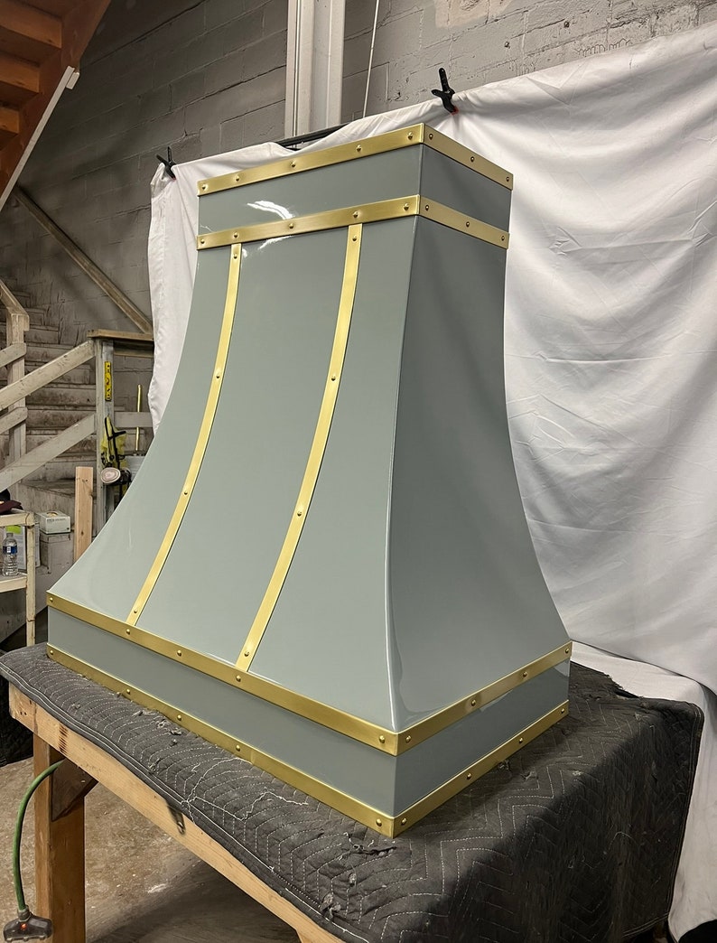 Color Match Painted Range Hoods - Custom Copper Hoods, Inc. - Etsy