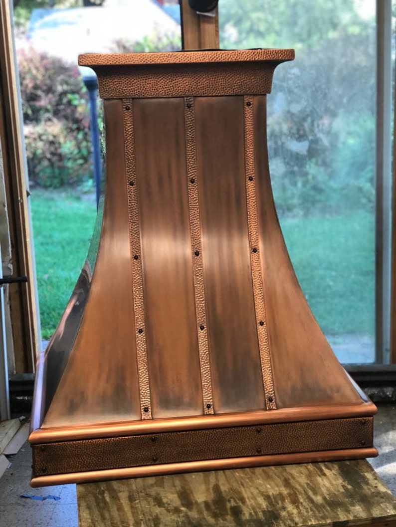 Custom Copper Vent Hood for Wolf Range - Etsy