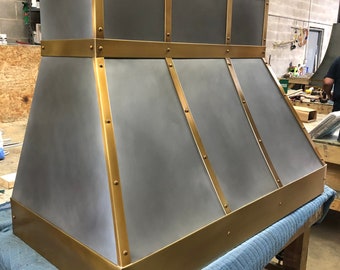 Stainless Steel Range Hood, for La Cornue Stainless Steel, Custom Metal ...