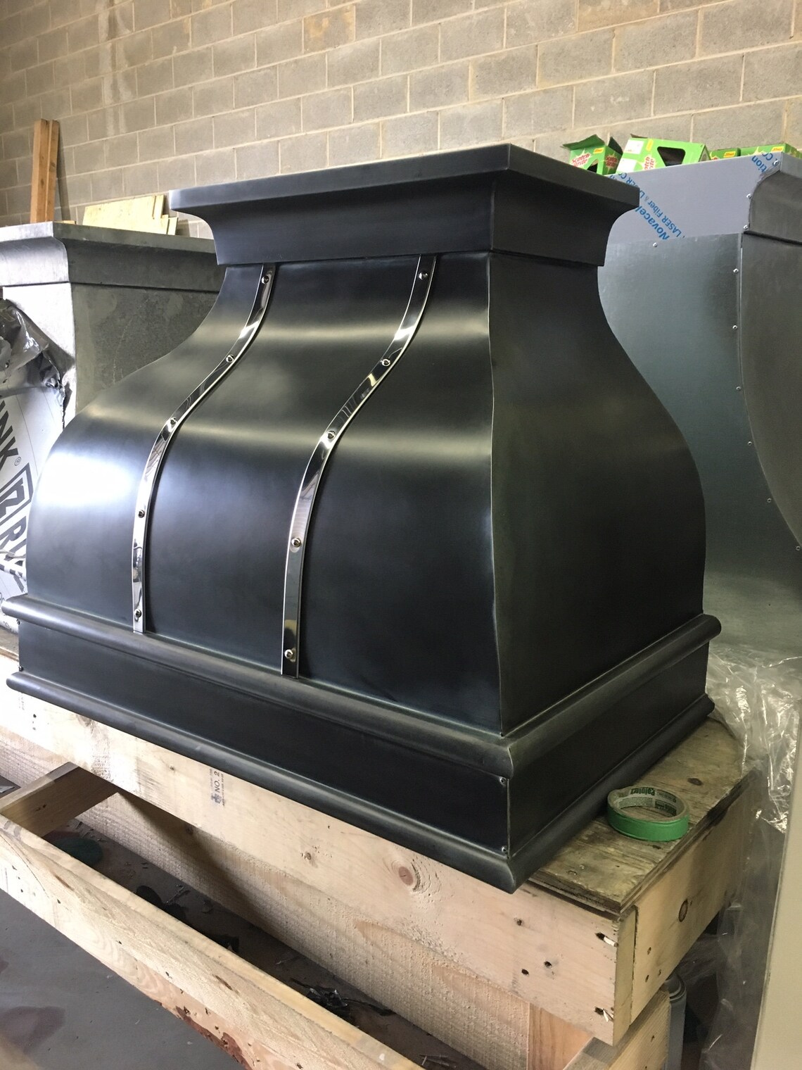 Zinc Hoods, Custom Kitchen Hoods, Metal Hoods for Wolf Range - Etsy