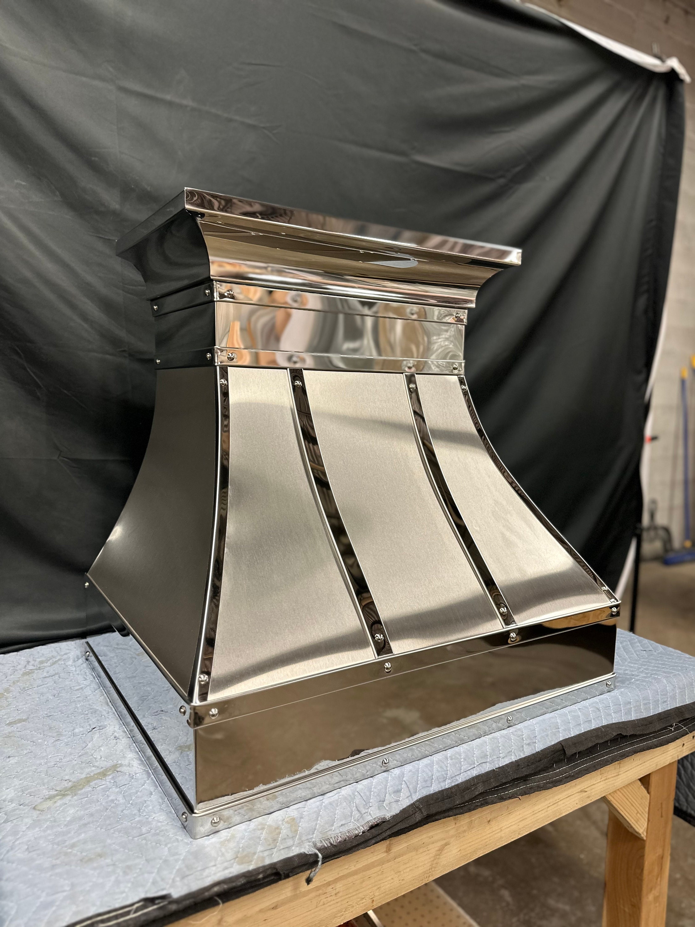 Beautiful Kitchen Hoods: Custom Stainless Steel Small Range Hood, With ...