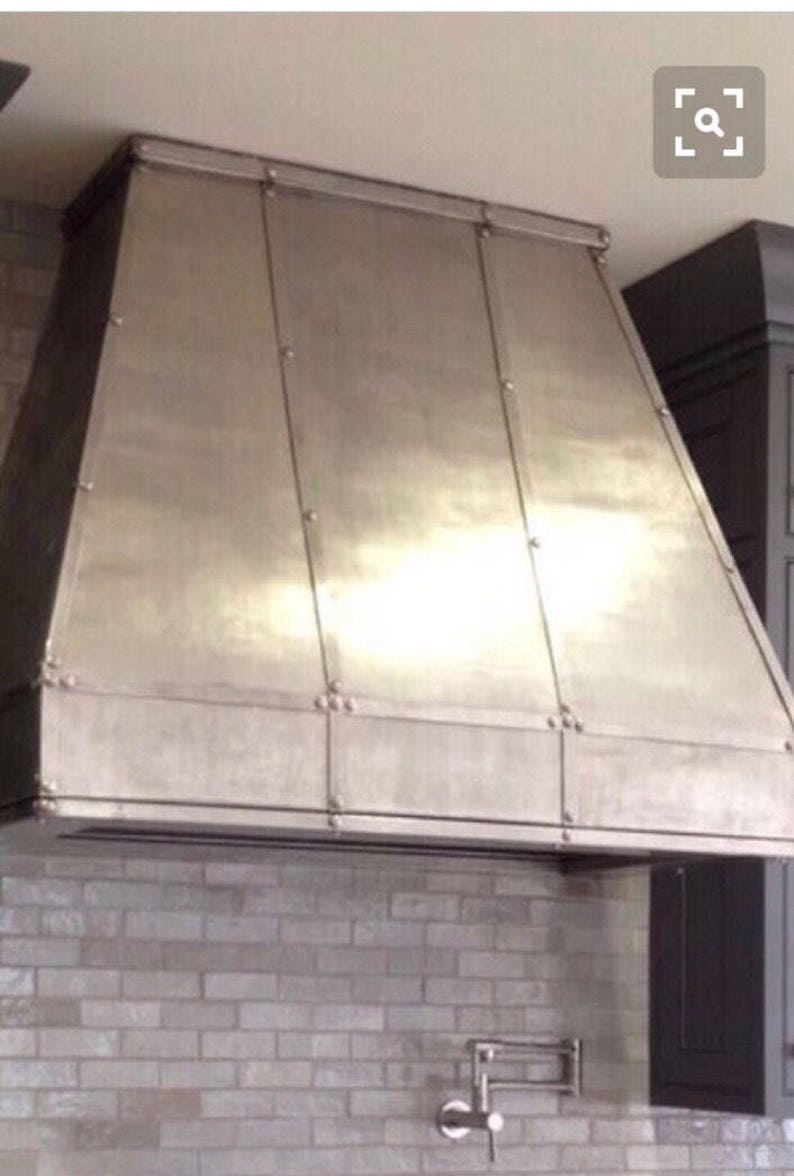 Zinc Hoods, Custom Kitchen Hoods, Metal Hoods - Etsy