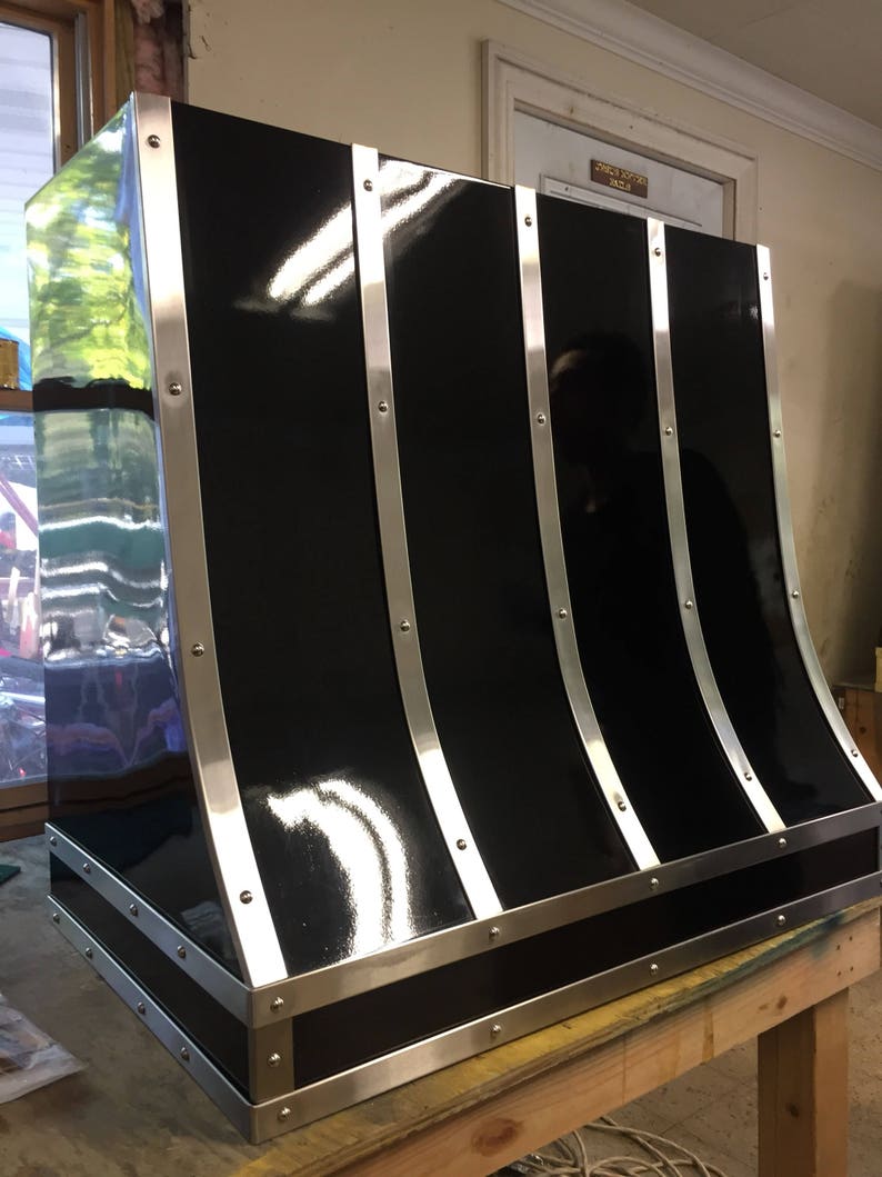 Black Metal Hoods, Custom Kitchen Hoods, for Lacanche Range! - Etsy