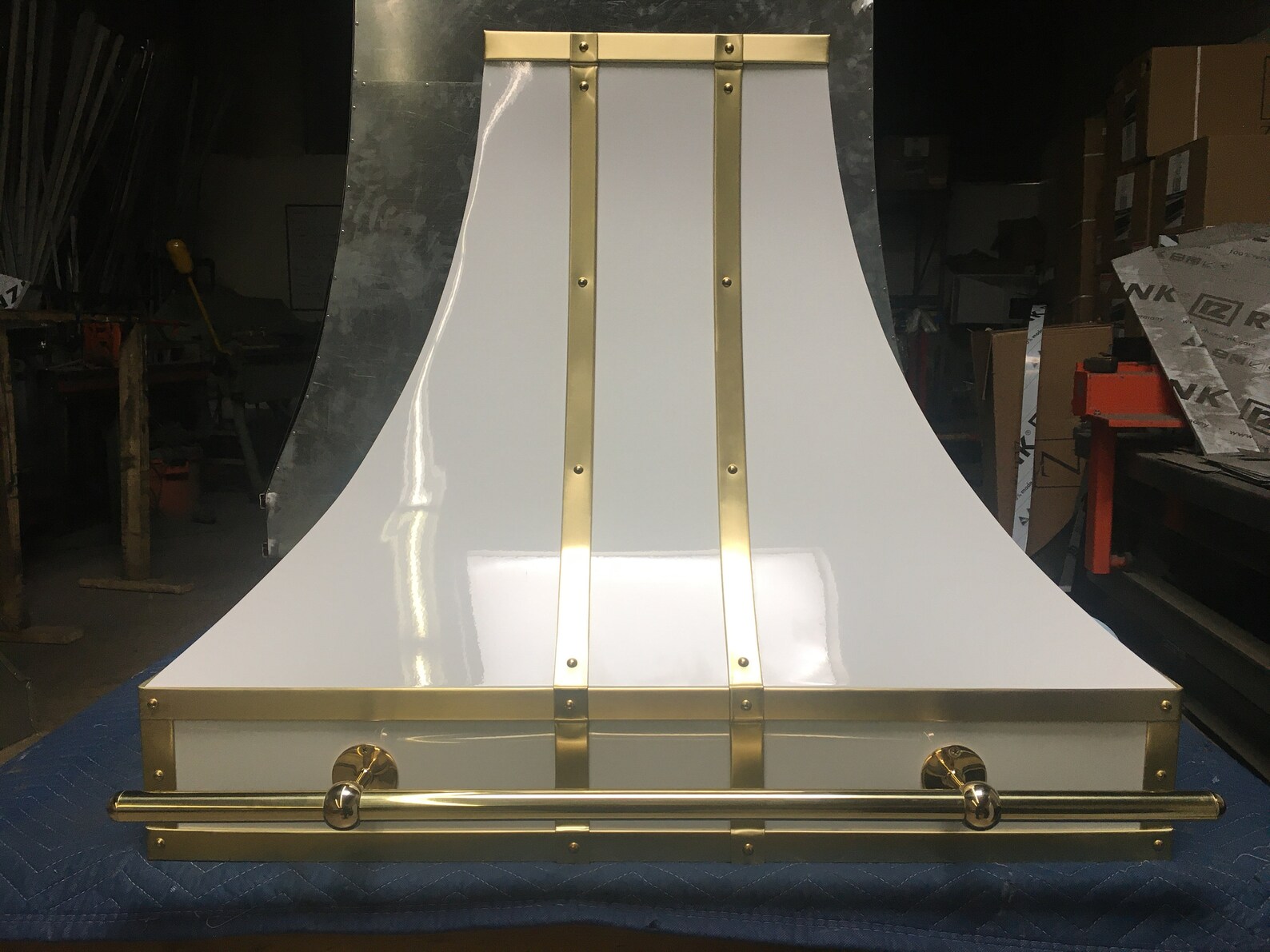 Stainless Steel Range Hood, for La Cornue Stainless Steel, Custom Metal ...