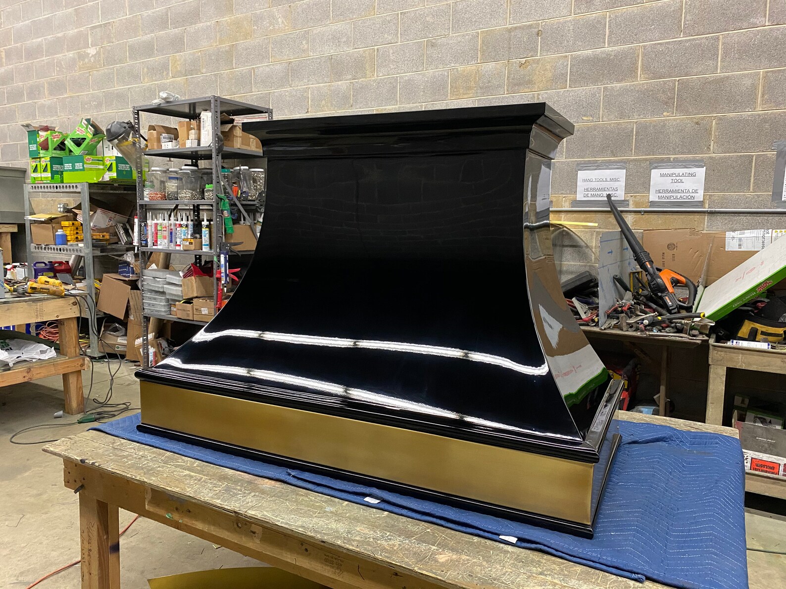 Black Range Hood, Custom Kitchen Hoods, Range Hoods for Cafe Range! - Etsy