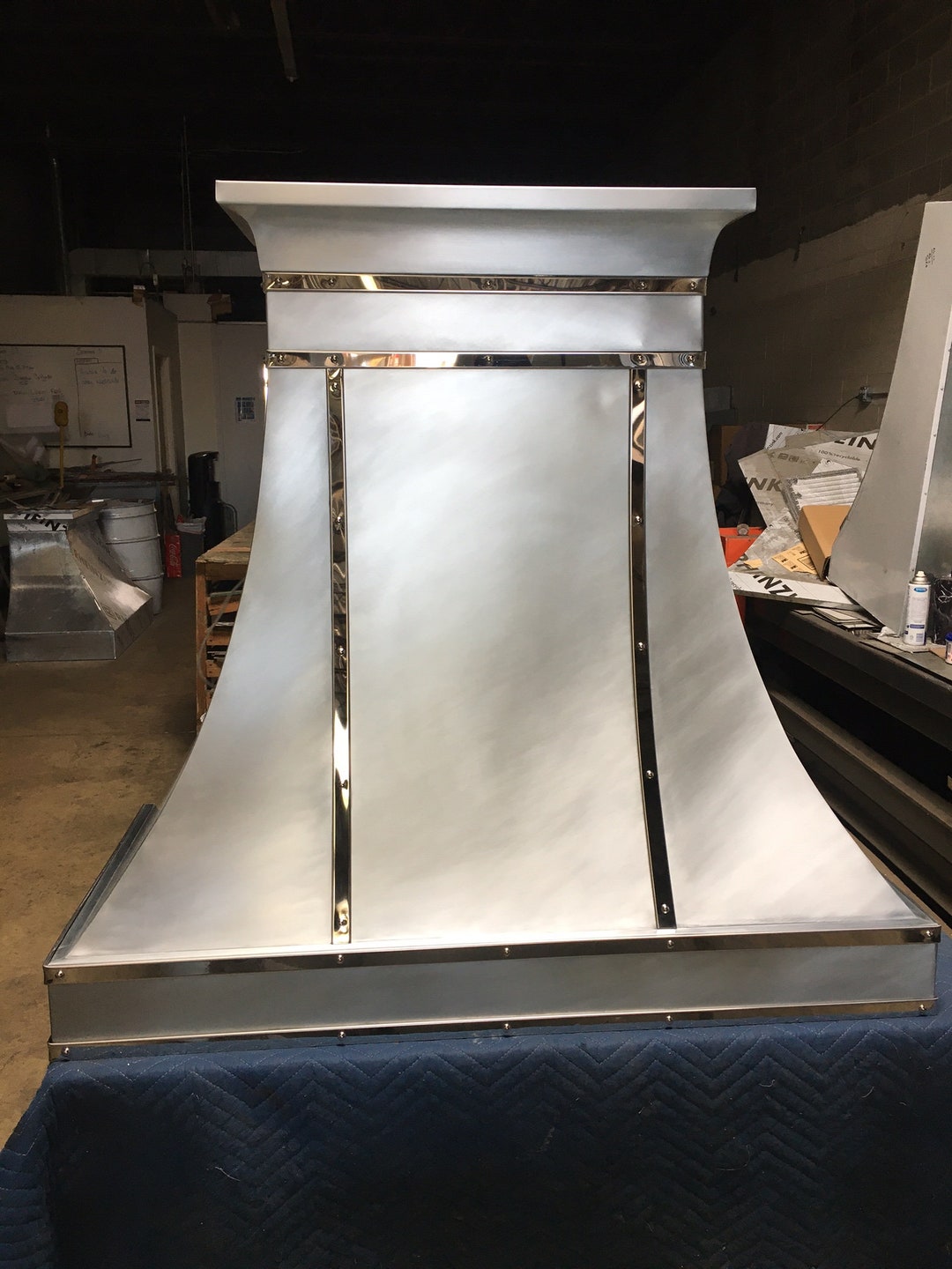Zinc Hood, Custom Kitchen Hoods, Range Hoods, Zinc Metal - Etsy