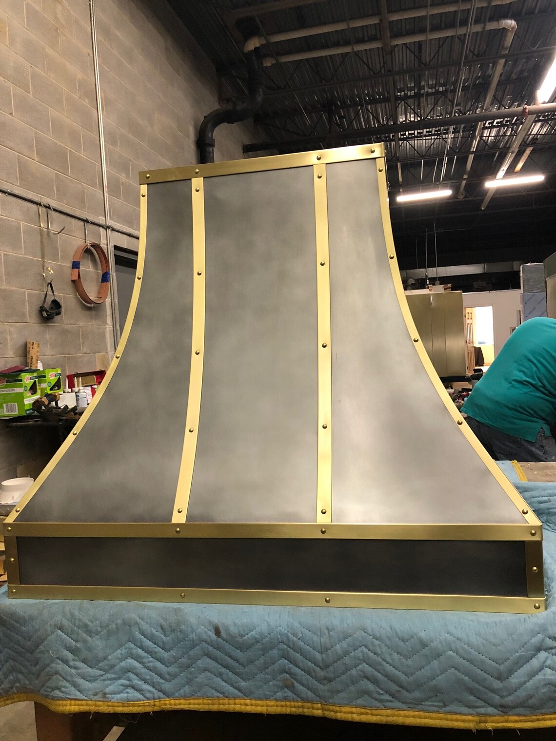 Stainless Steel Range Hood, for La Cornue Stainless Steel, Custom Metal ...