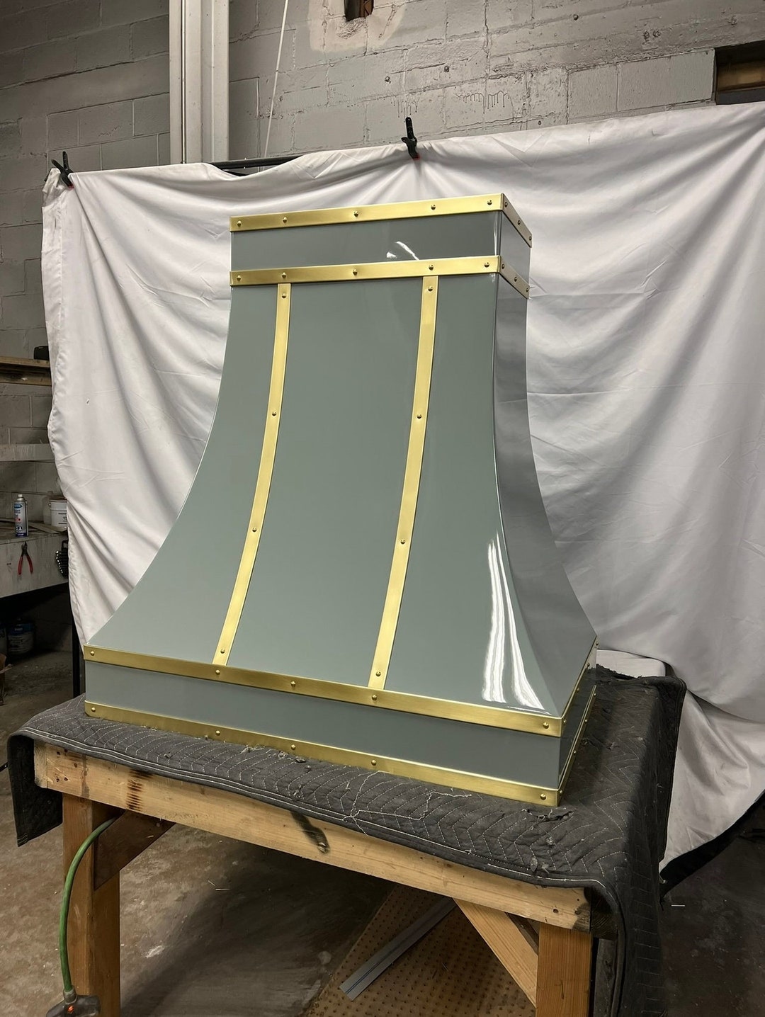 Color Match Painted Range Hoods - Custom Copper Hoods, Inc. - Etsy