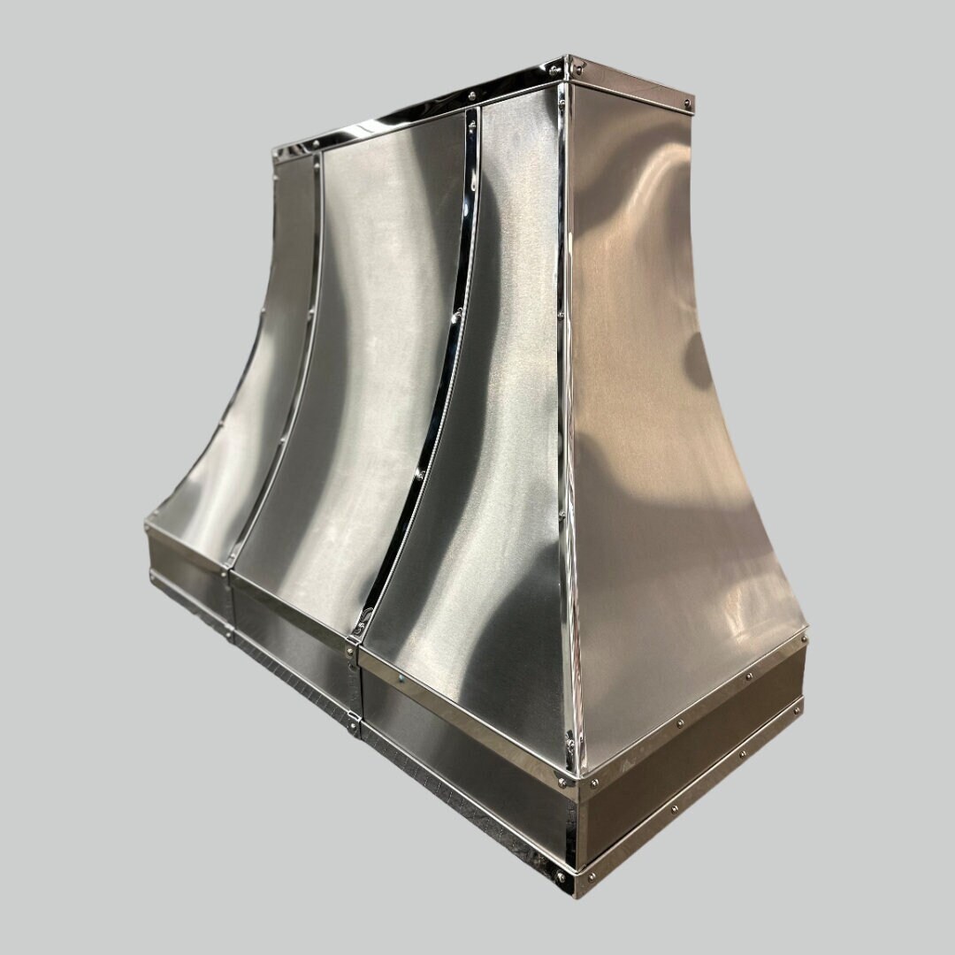 Stainless Steel Range Hood, for La Cornue Stainless Steel, Custom Metal ...