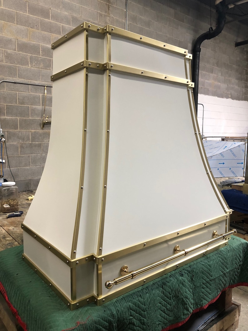 Stainless Steel Range Hood, for La Cornue Stainless Steel, Custom Metal ...