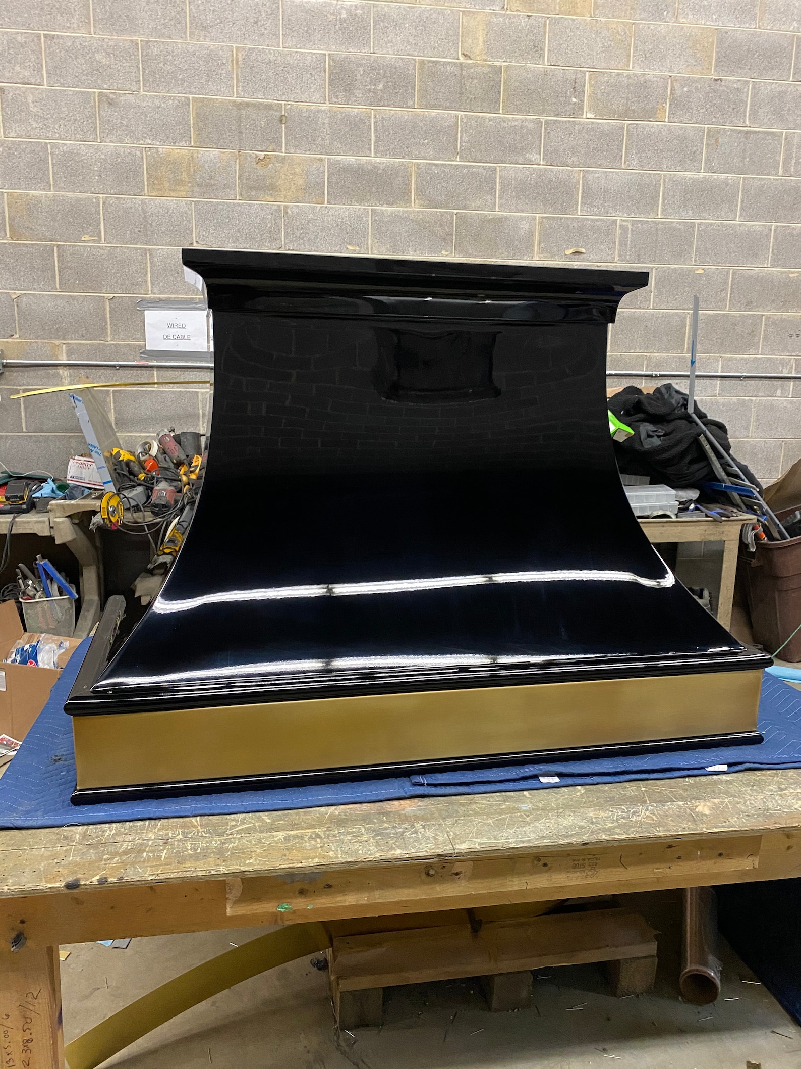 Black Range Hood, Custom Kitchen Hoods, Range Hoods for Cafe Range! - Etsy