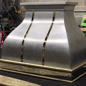 Zinc Hoods, Custom Kitchen Hoods, Metal Hoods for Wolf Range - Etsy