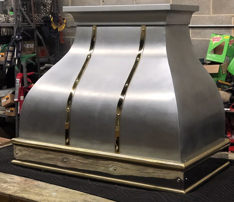 Zinc Hoods, Custom Kitchen Hoods, Metal Hoods for Wolf Range - Etsy