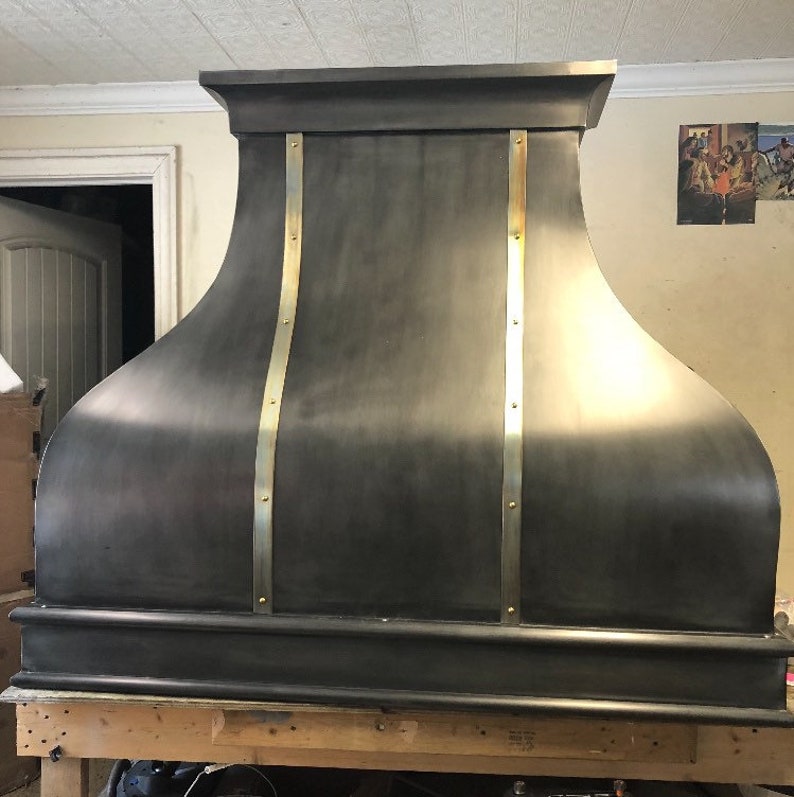 Stainless Steel Range Hood, for La Cornue Stainless Steel, Custom Metal ...