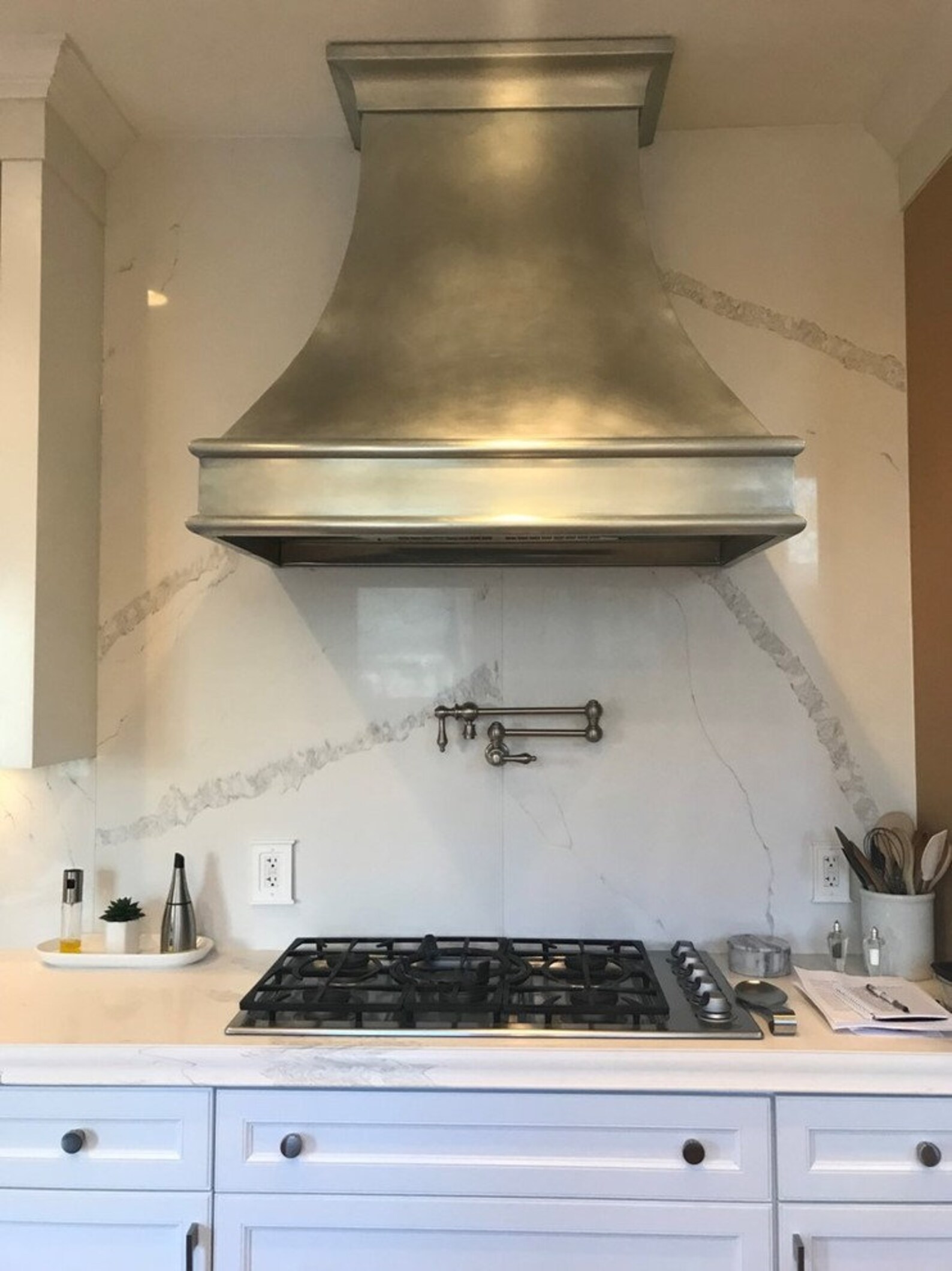 Zinc Hoods, Custom Kitchen Hoods, Metal Hoods for Wolf Range - Etsy