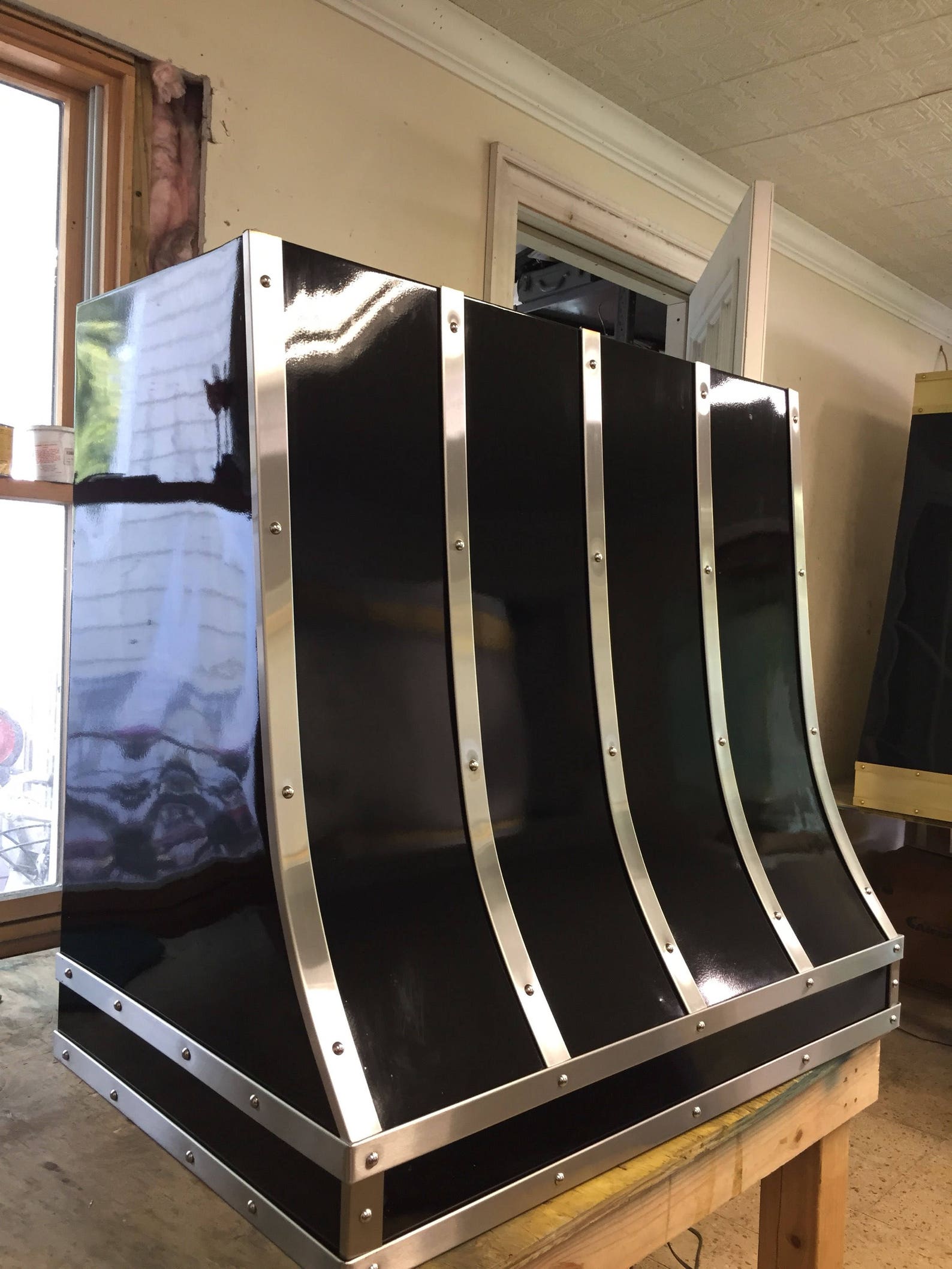 Black Metal Hoods, Custom Kitchen Hoods, for Lacanche Range - Etsy