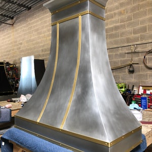 Zinc Hood, Custom Kitchen Hoods, Range Hoods, Zinc Metal - Etsy