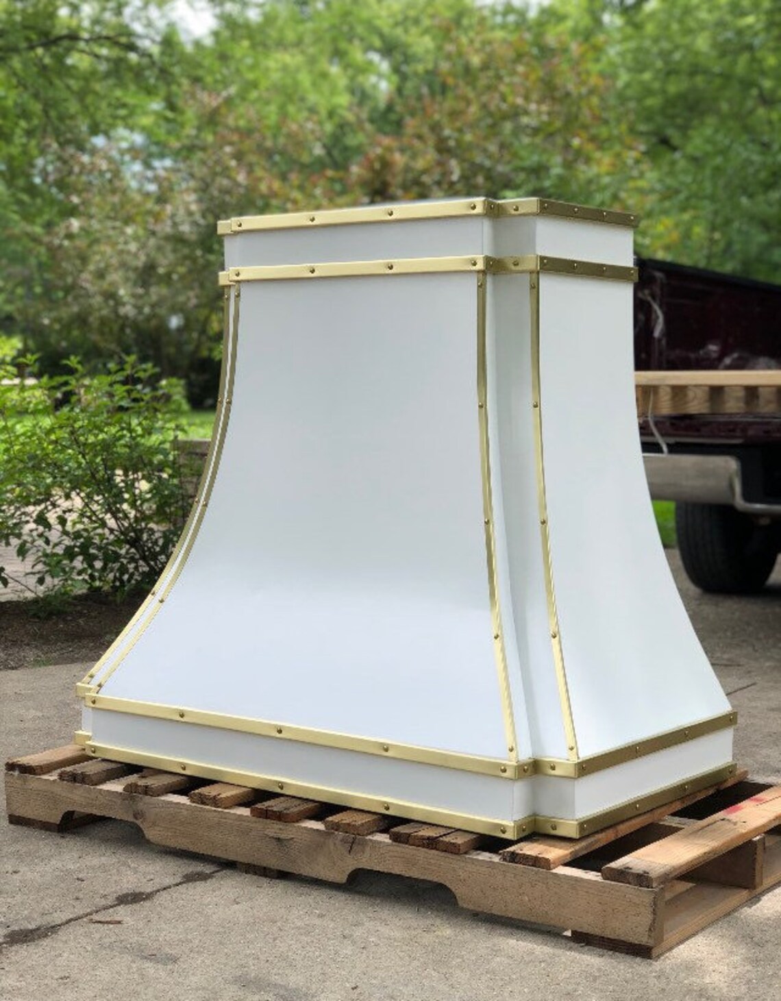 White Hood, Custom Kitchen Hoods, Metal Hood, Range Hood - Etsy