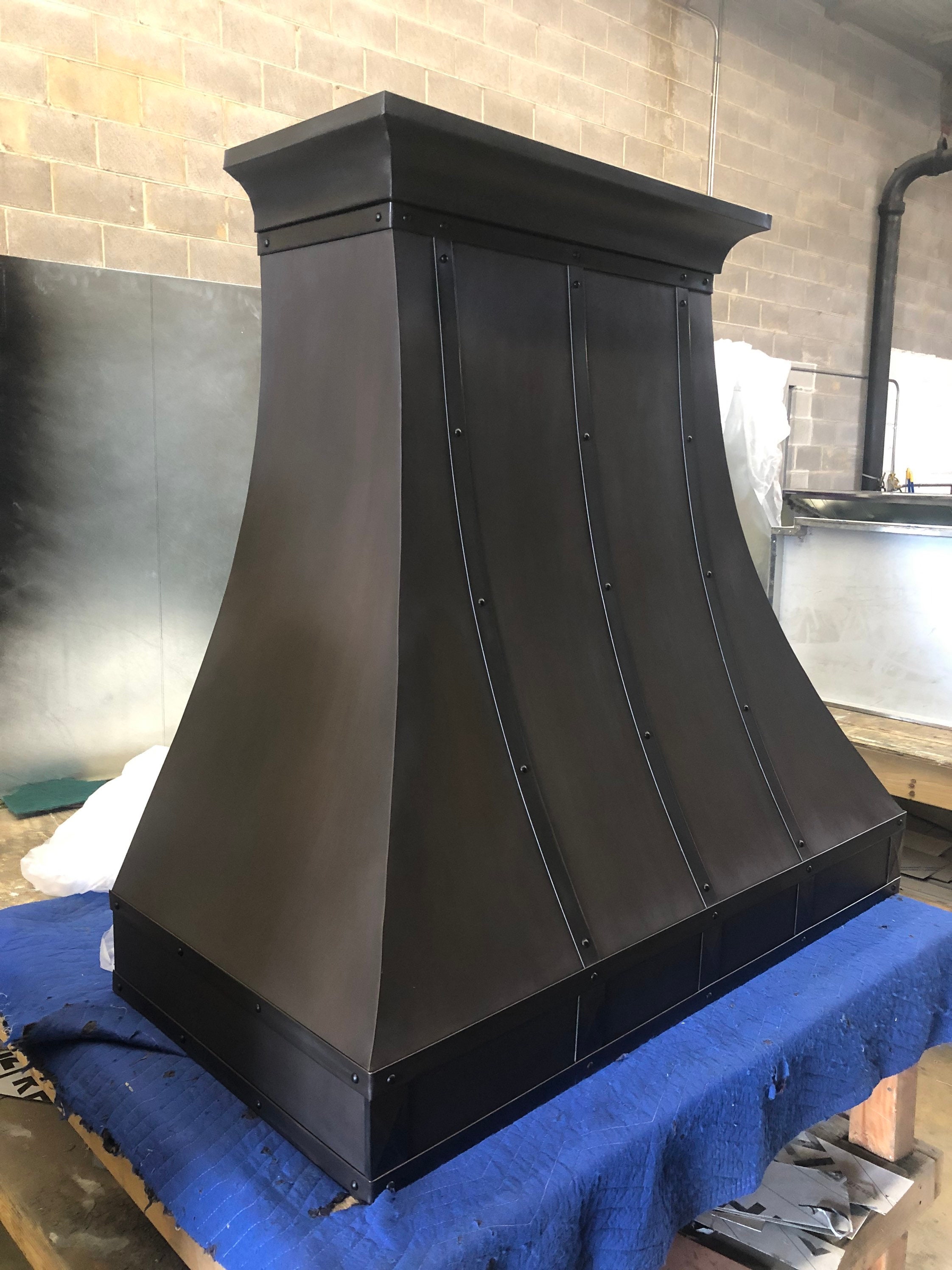 Zinc Range Hood, for Miele Stainless Steel Range, Custom Metal Hood - Etsy